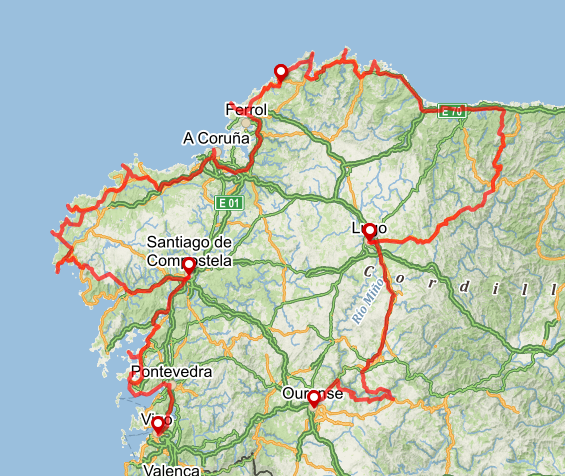 Ruta por Galicia :: GrupoRuteroAbrazamillas